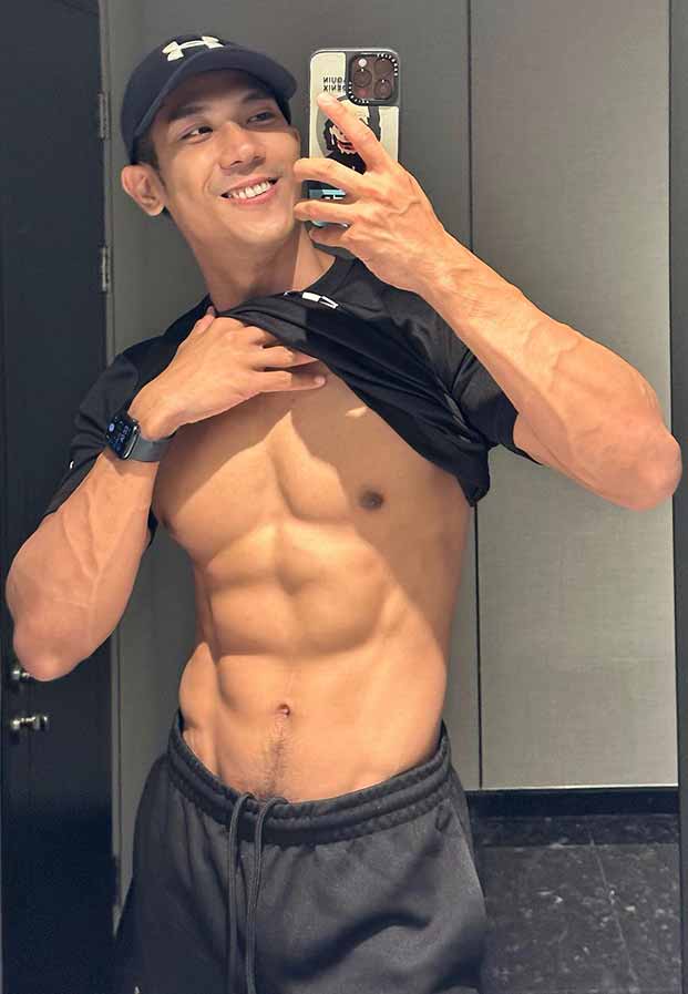 บู๊ลิ้ม ณัฐวุฒิ นายแบบสายเซ็กซี่ ดีกรีครูสอนออกกำลังกาย