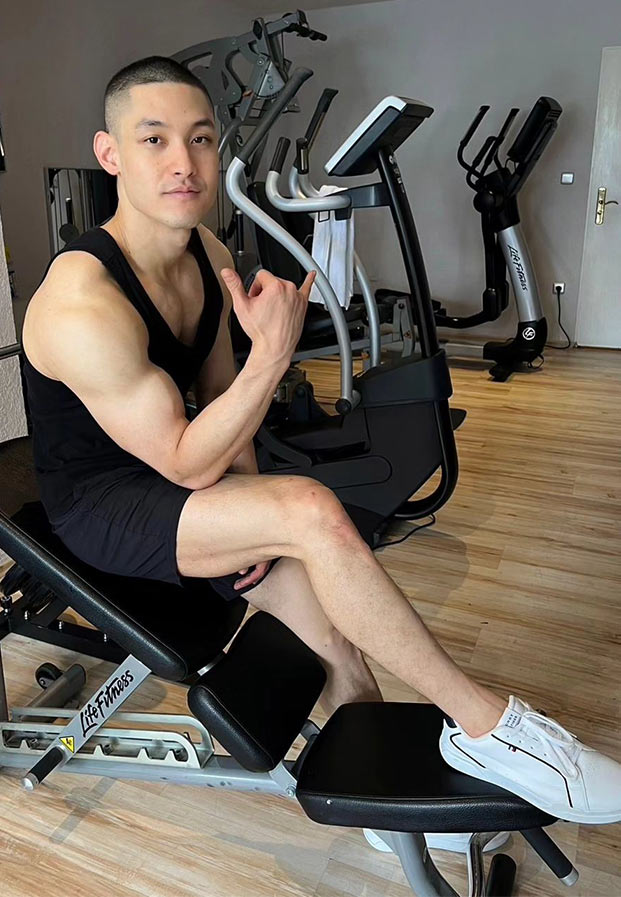 Poom ทหารหล่อ งานดีซิกแพคแน่น สายแซ่บขยี้ใจ